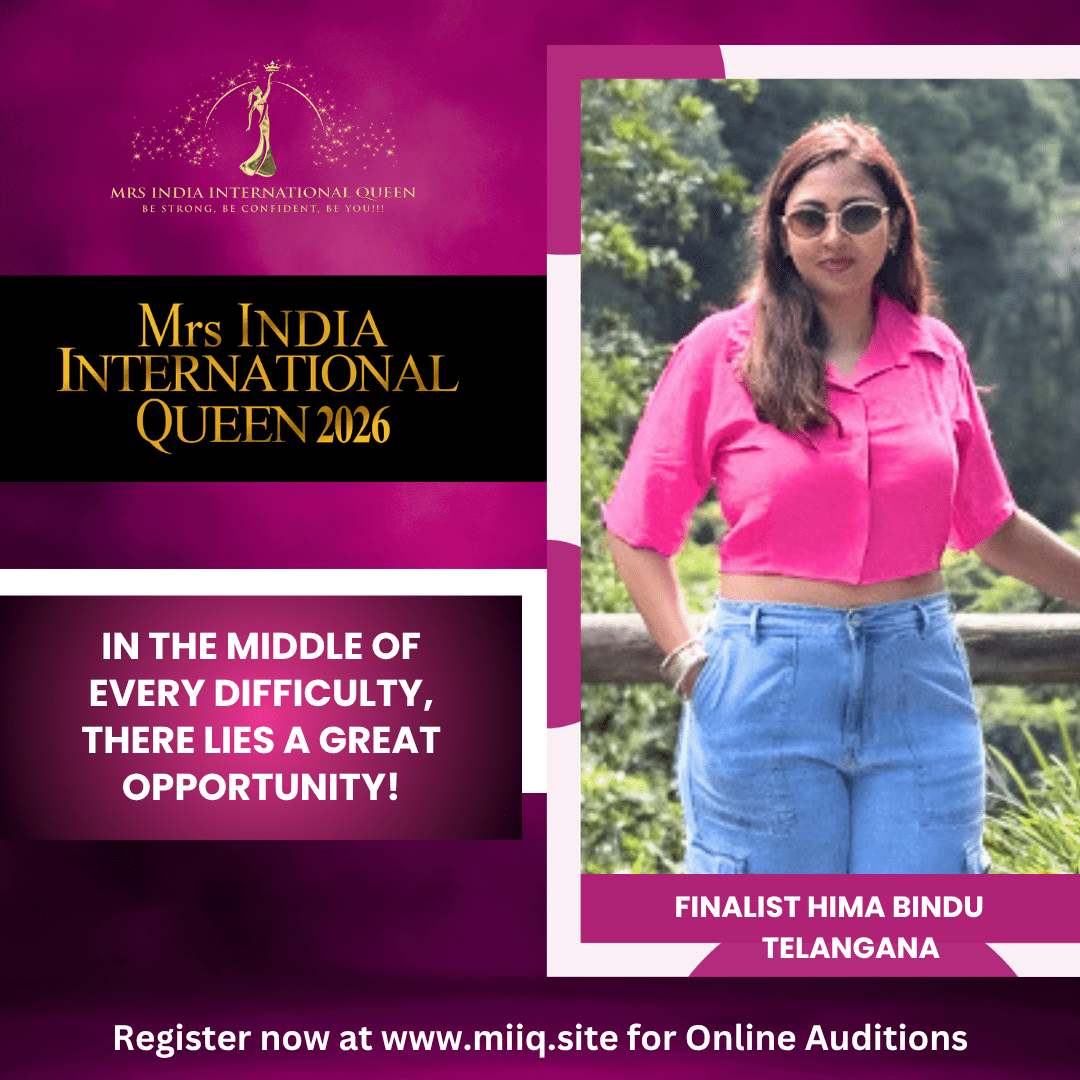 MRS INDIA INTERNATIONAL QUEEN FINALIST Mrs. Hima Bindu